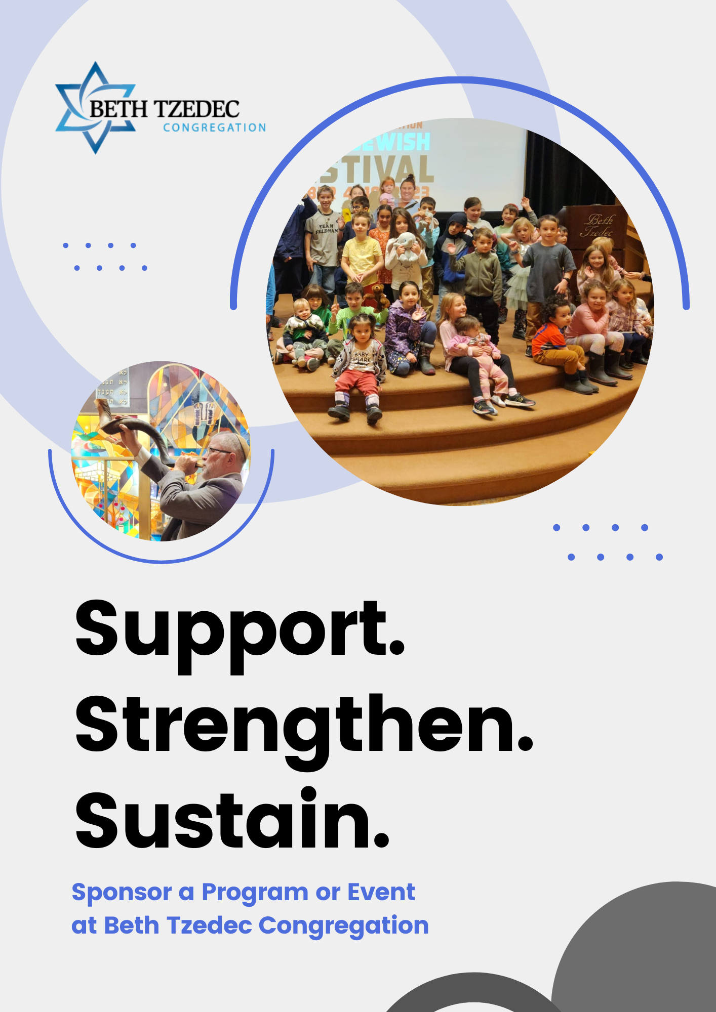 Sponsor a Beth Tzedec Program - Beth Tzedec Congregation